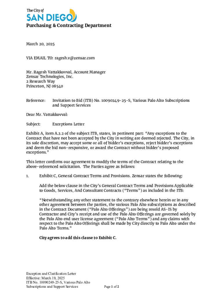 Fillable Online Invitation to Bid No. 10090249-25-s, Various Palo Alto ...