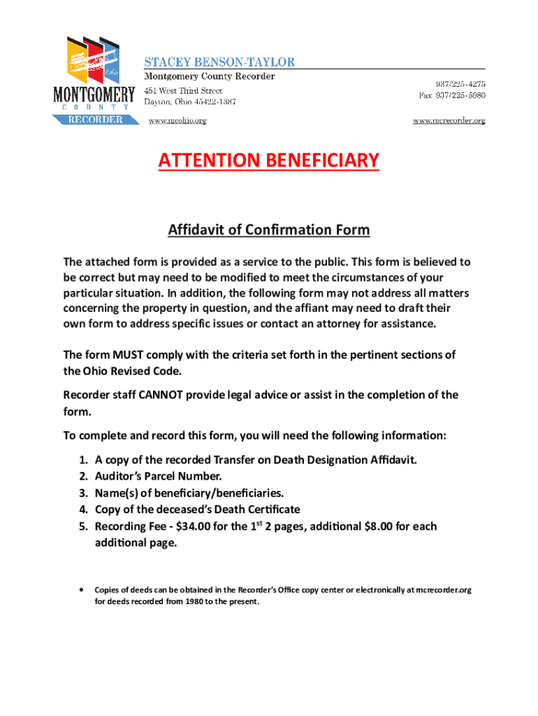 Fillable Online Affidavit of Confirmation Fax Email Print - pdfFiller