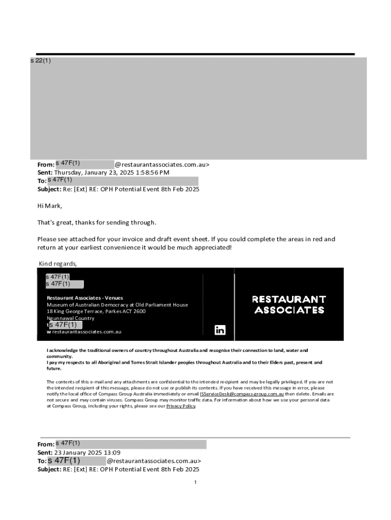 Fillable Online s 47F(1) Fax Email Print - pdfFiller