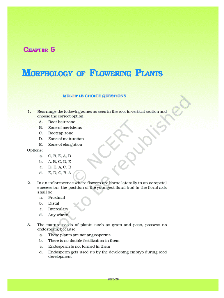 Fillable Online Morphology of Flowering Plants Fax Email Print - pdfFiller