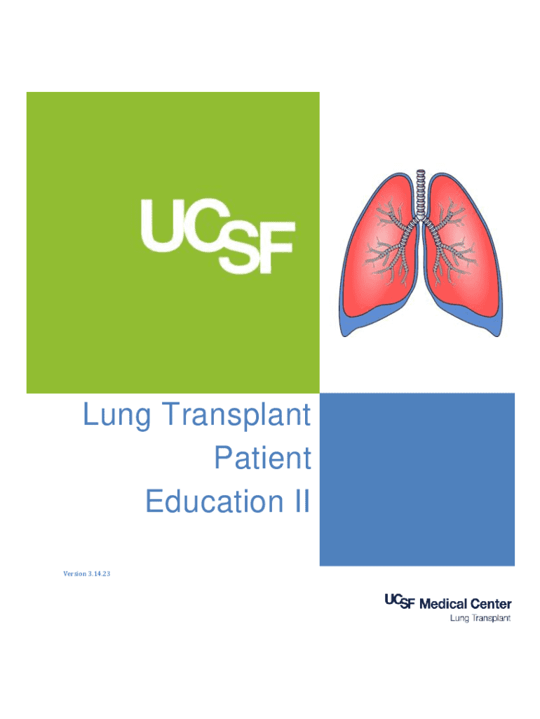 Fillable Online Lung Transplant Patient Education Ii Fax Email Print - pdfFiller