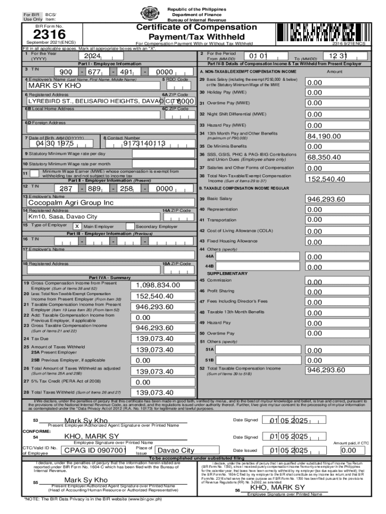 Fillable Online Certificate of Compensation Payment/tax Withheld Fax ...