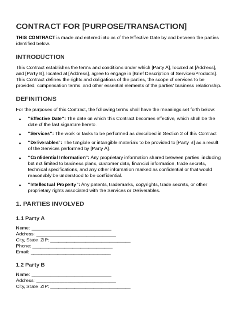 Sheets Contract Template: Fill out & sign online | DocHub