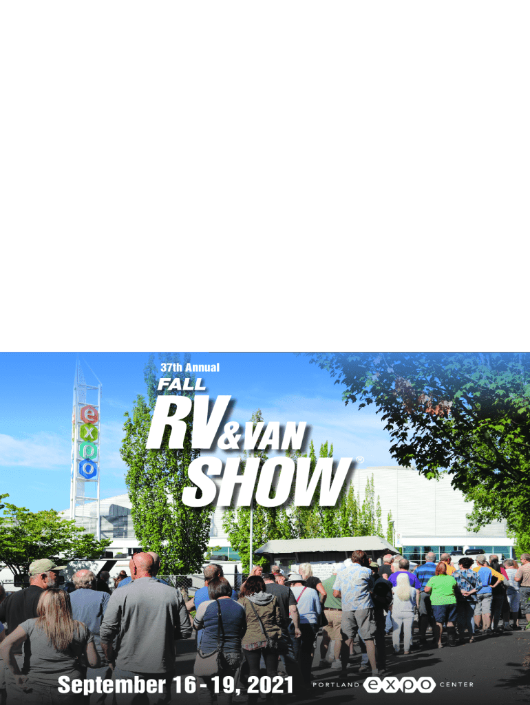 Fillable Online Fall Rv & Van Show Booth Request Fax Email Print - pdfFiller