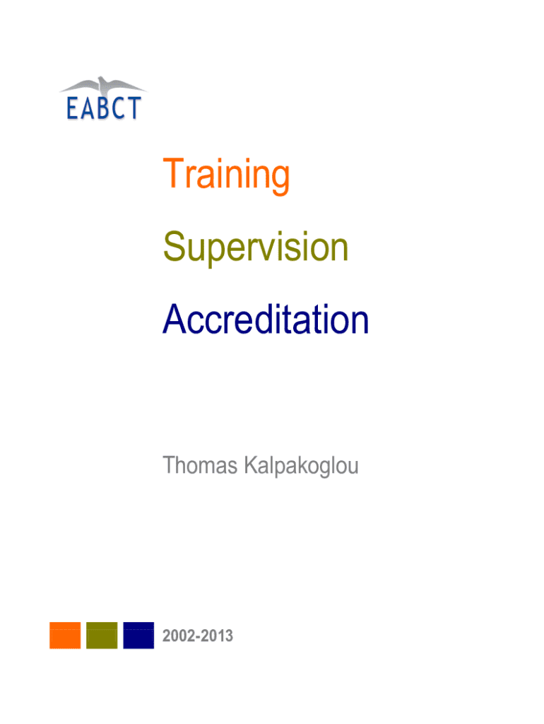 Fillable Online Standards for Training and Accreditation of Cognitive and/or Behaviour ...