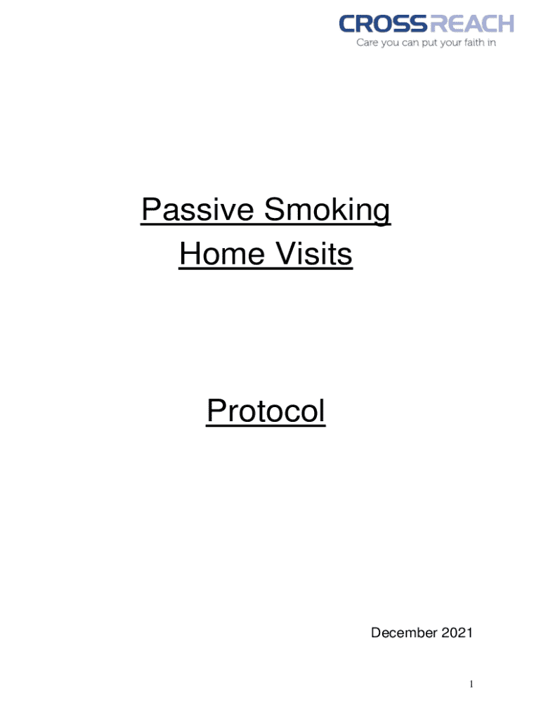 Fillable Online Passive Smoking Home Visits Protocol Fax Email Print ...