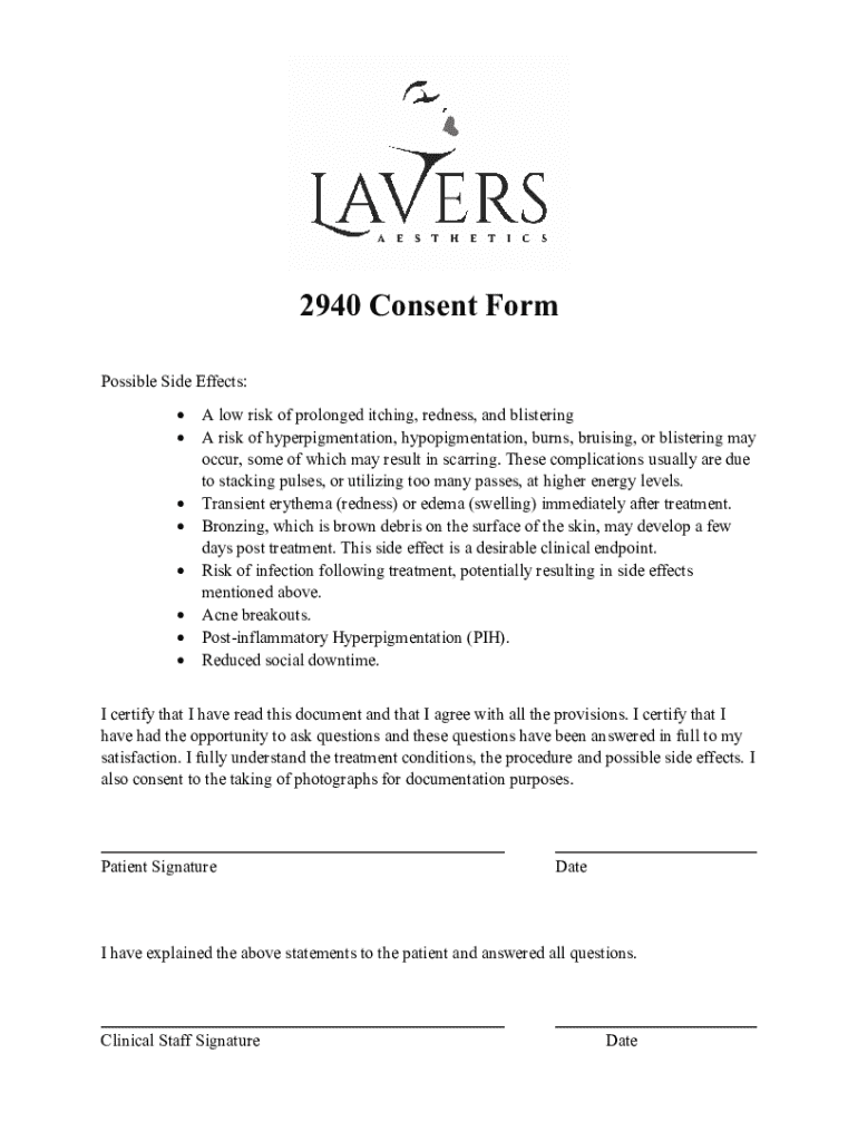 Fillable Online Consent Form for Treatment Fax Email Print - pdfFiller