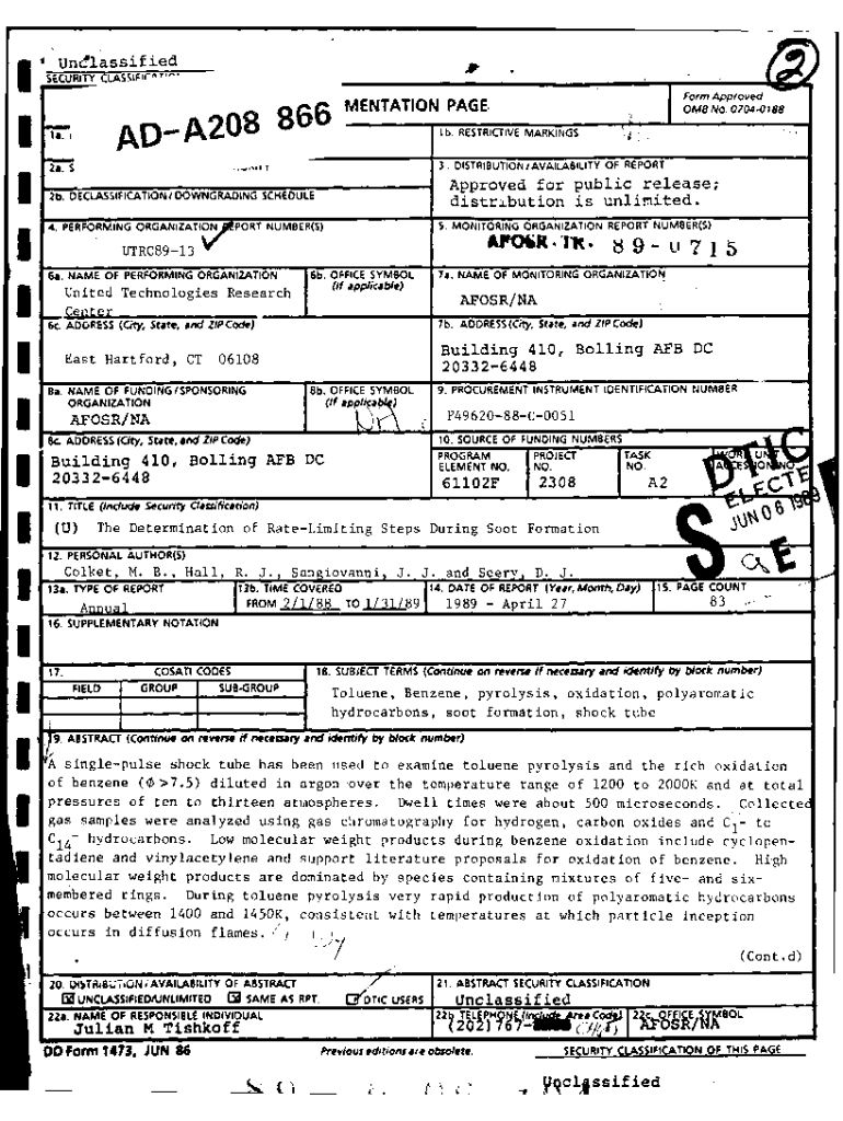 Fillable Online the Pyrolysis of Acetylene and Vinylacetylene in a ...