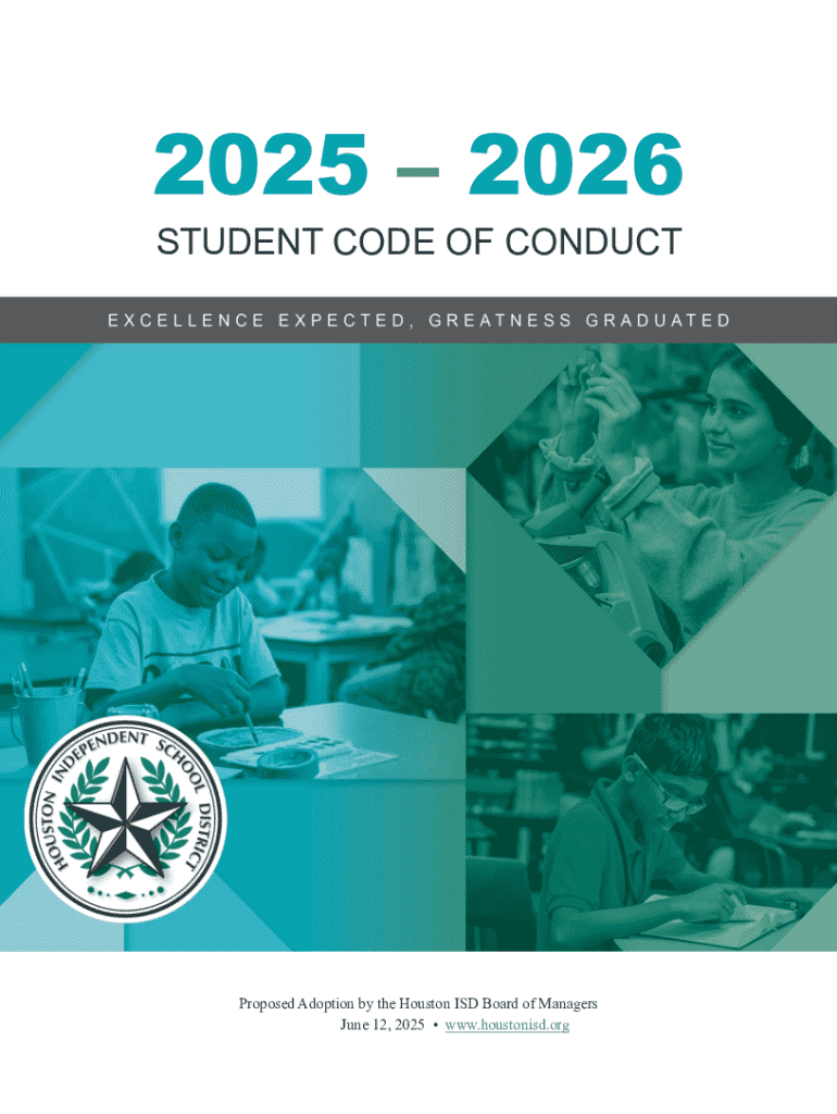 Fillable Online Student Code of Conduct Fax Email Print - pdfFiller