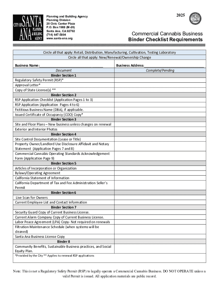 Fillable Online Commercial Cannabis Phase 2 Regulatory Safety Permit ...