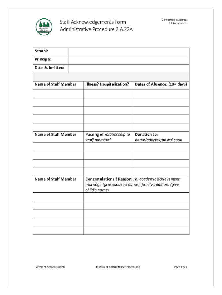 Fillable Online Administrative Procedure 2.a.22a Fax Email Print - pdfFiller