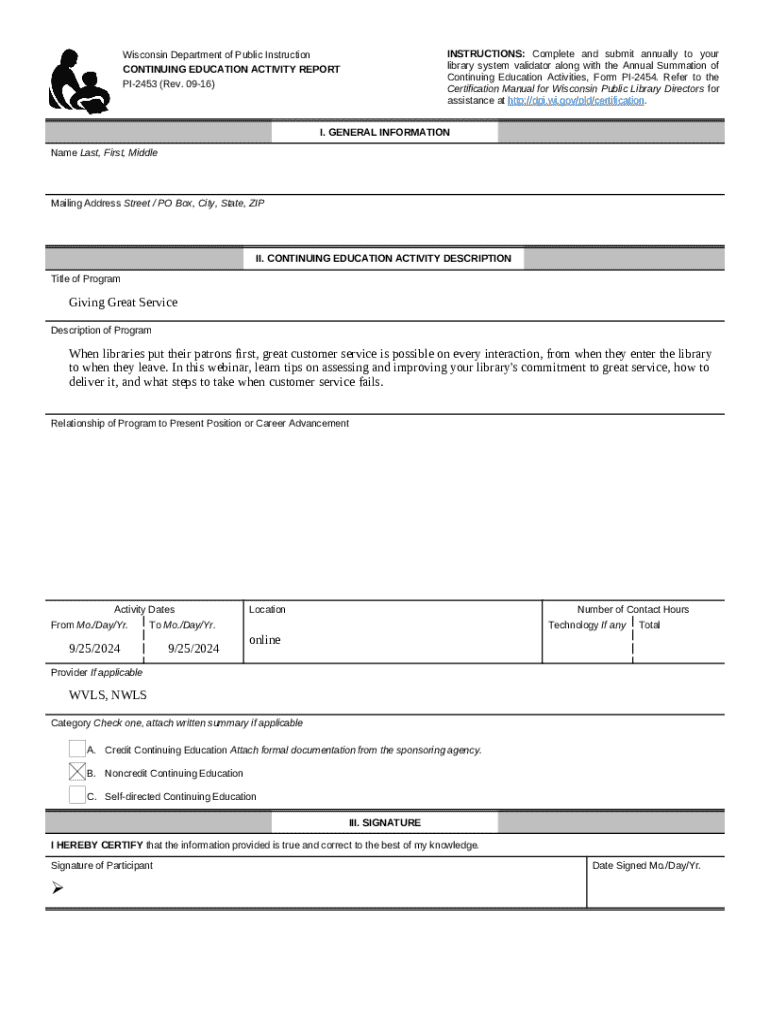Pi-2453 Doc Template | pdfFiller