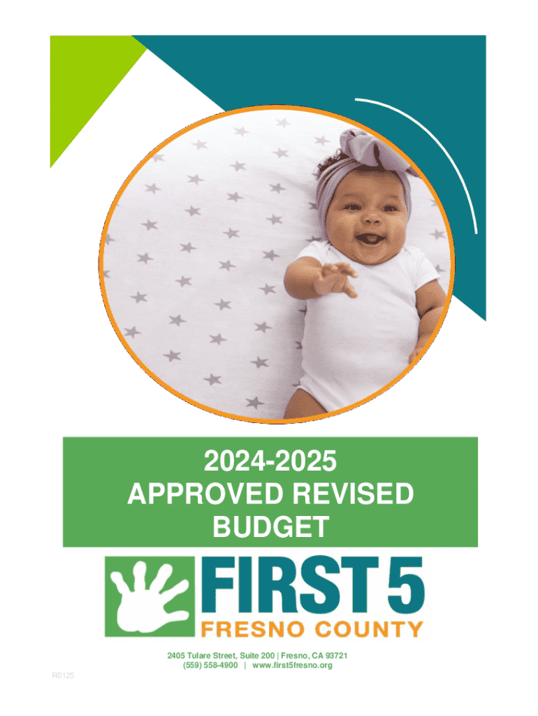 Fillable Online 2024-2025 Approved Revised Budget Fax Email Print - pdfFiller