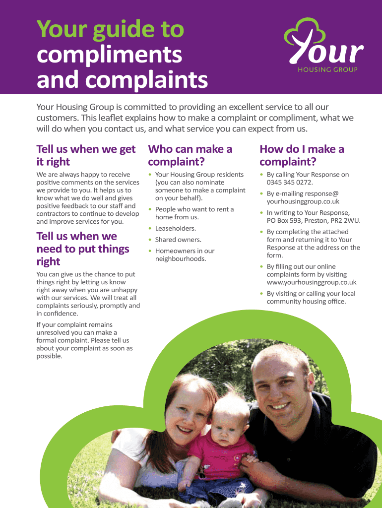 Fillable Online and complaints Fax Email Print - pdfFiller