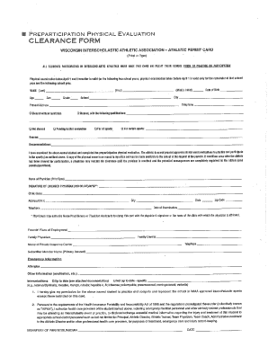 Fillable Online elgs k12 wi Athletic Permit Form - elgs k12 wi Fax ...