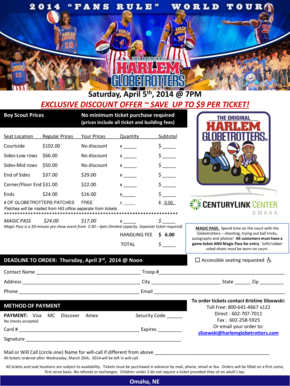 Fillable Online Information and Order Form - WordPress.com Fax Email Print - pdfFiller