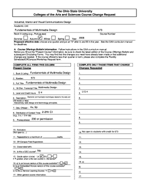 Fillable Online Design 573 form revised.pdf - Search Course Requests ...