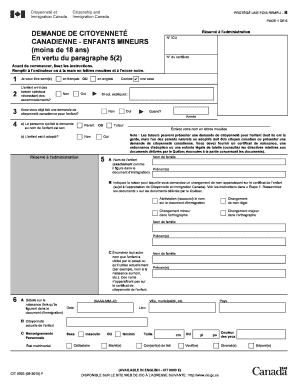 Fillable Online cic gc CIT 0003 F Fax Email Print - pdfFiller