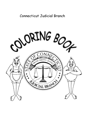 Fillable Online jud ct Connecticut Judicial Branch Coloring Book ...