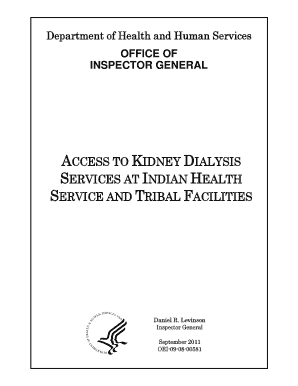 Fillable Online ACCESS TO KIDNEY DIALYSIS Fax Email Print - pdfFiller
