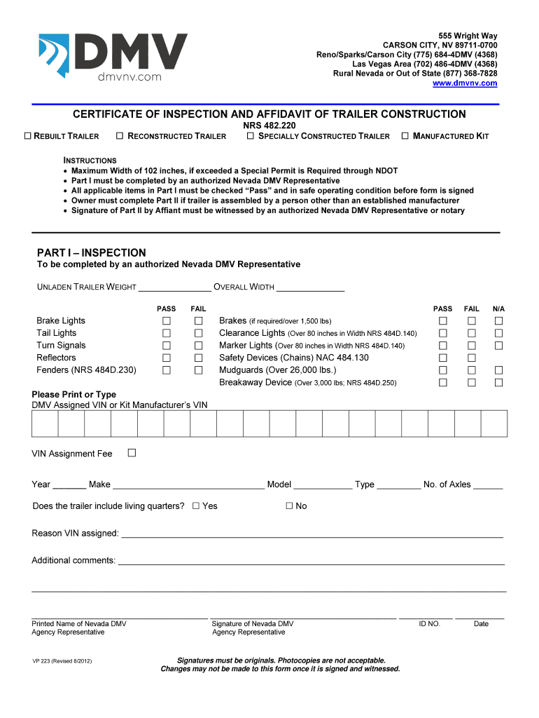 Fillable Online Maximum Width of 102 inches, if exceeded a Special ...
