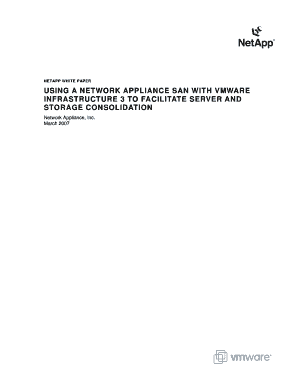 Fillable Online NETAPP WHITE PAPER Fax Email Print - pdfFiller