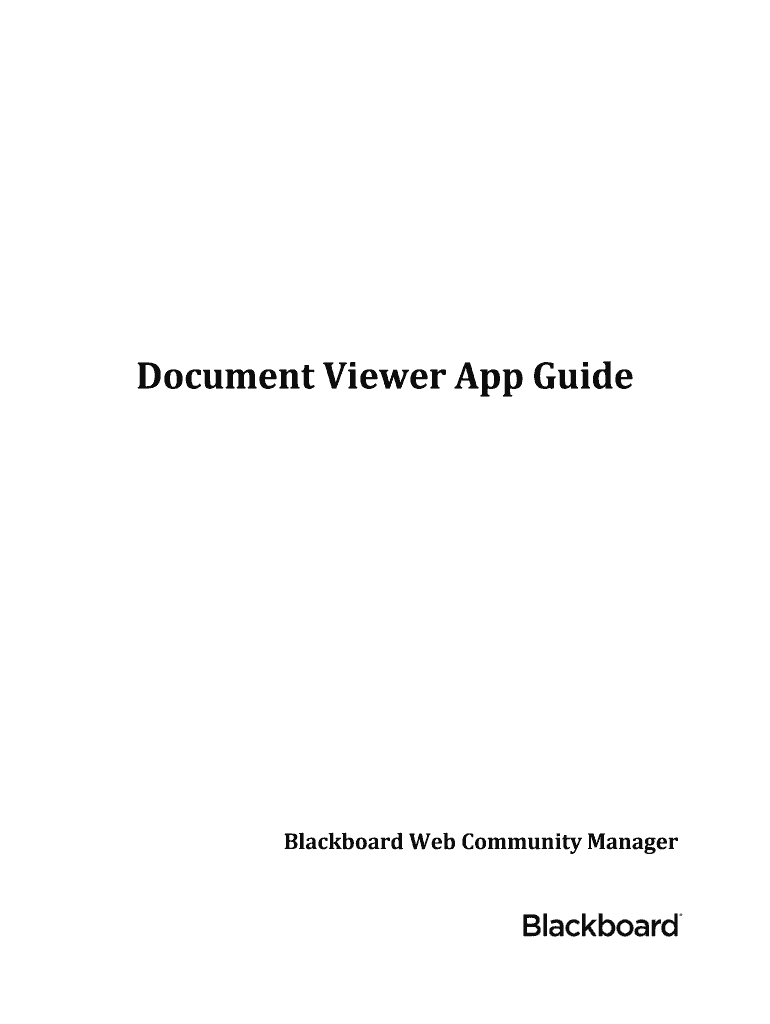 Fillable Online Document Viewer App Guide Fax Email Print - pdfFiller