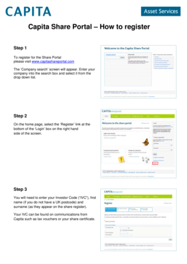 Fillable Online Guide - Capita Asset Services Fax Email Print - pdfFiller