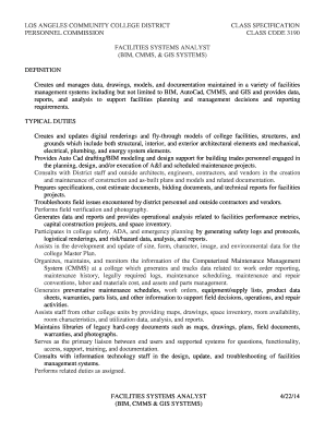 Fillable Online laccd CLASS CODE 3190 Fax Email Print - pdfFiller