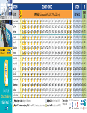 Fillable Online EASTBOUND OCEANSIDE TO ESCONDIDO Fax Email Print ...