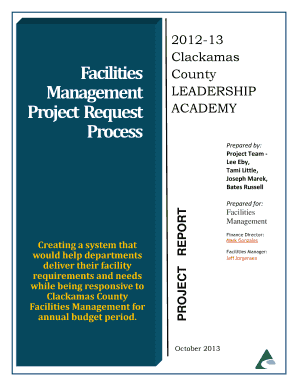 Fillable Online clackamas Project Team Lee Eby, Fax Email Print - pdfFiller