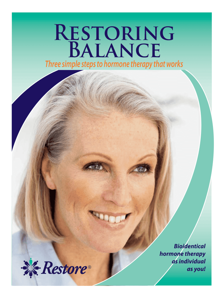 Fillable Online Download the Restoring Balance Booklet - Womens ...