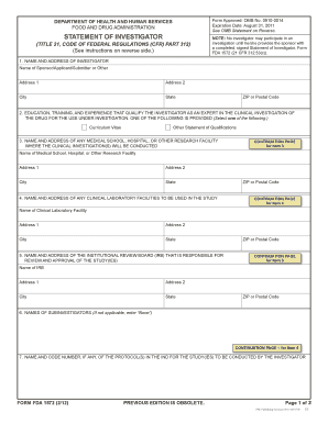 Fillable Online visn2 va 21 CFR 312 Subpart D - CFR - Code of Federal ...
