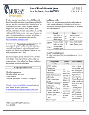 Fillable Online murraystate Murray State University, Murray, KY 42071, USA Fax Email Print ...