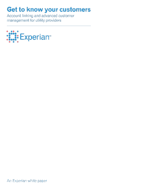 Fillable Online Get to know your customers Fax Email Print - pdfFiller