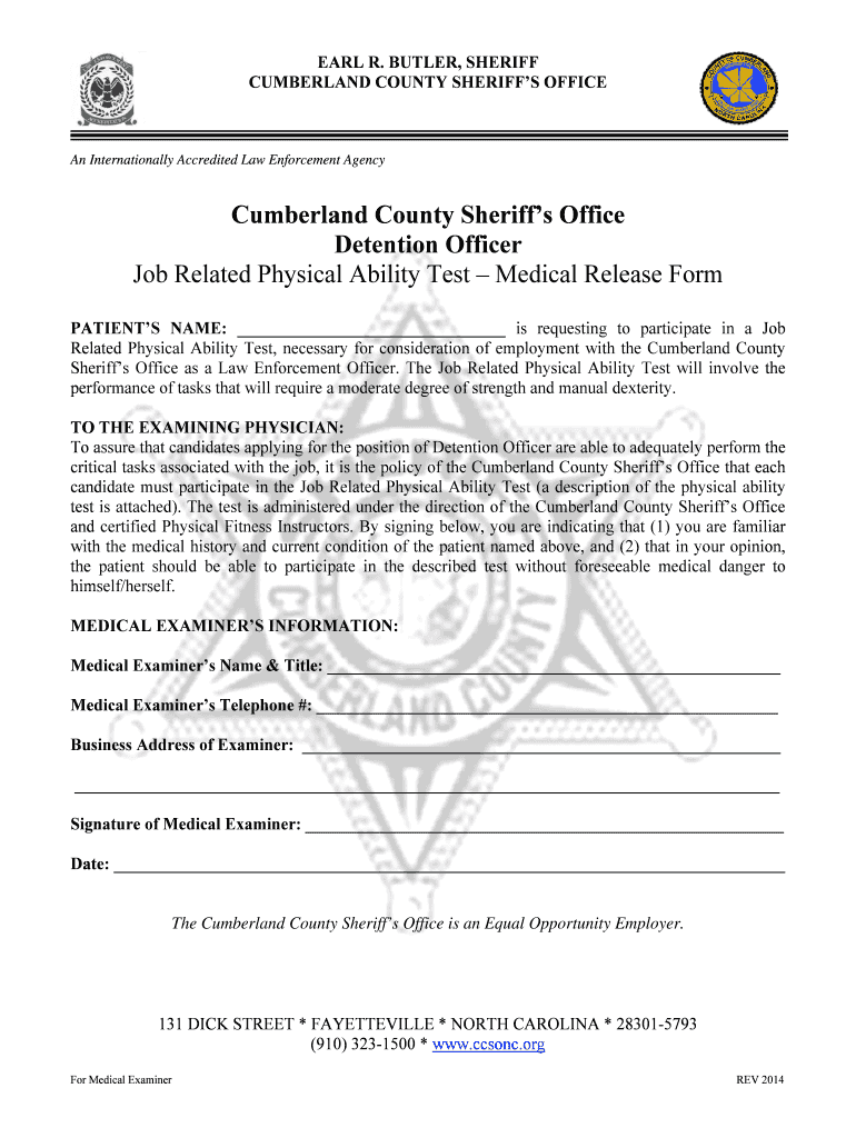 Fillable Online ccsonc Detention Preliminary Application - Cumberland ...