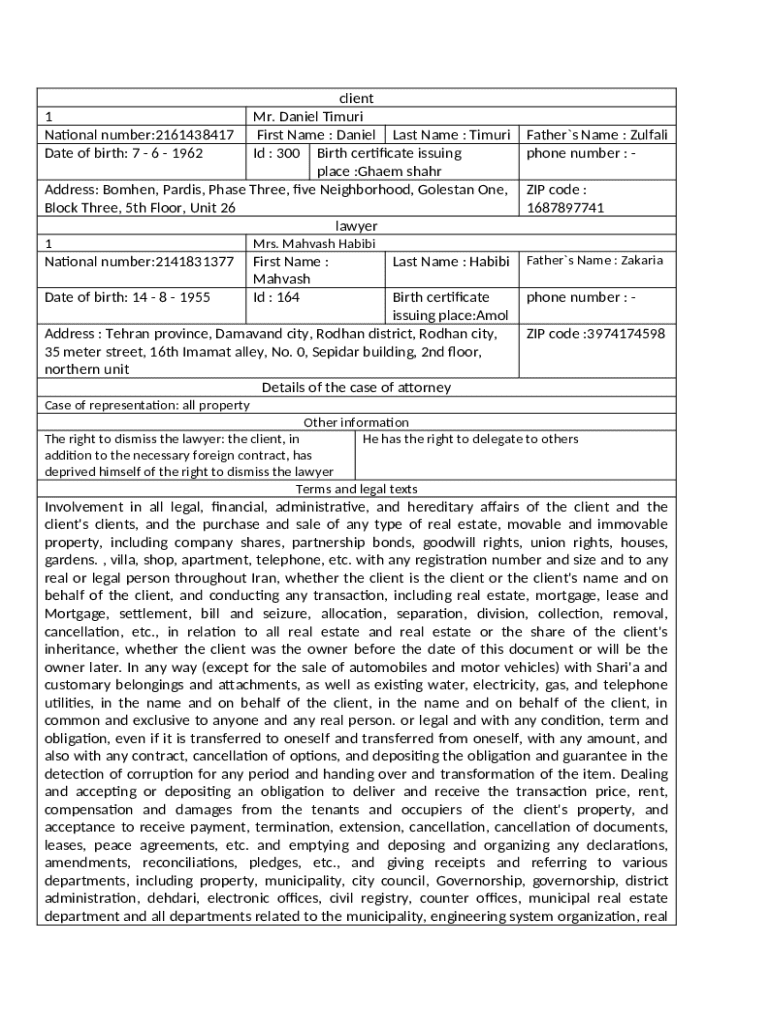 Daniel Timuri Doc Template | pdfFiller