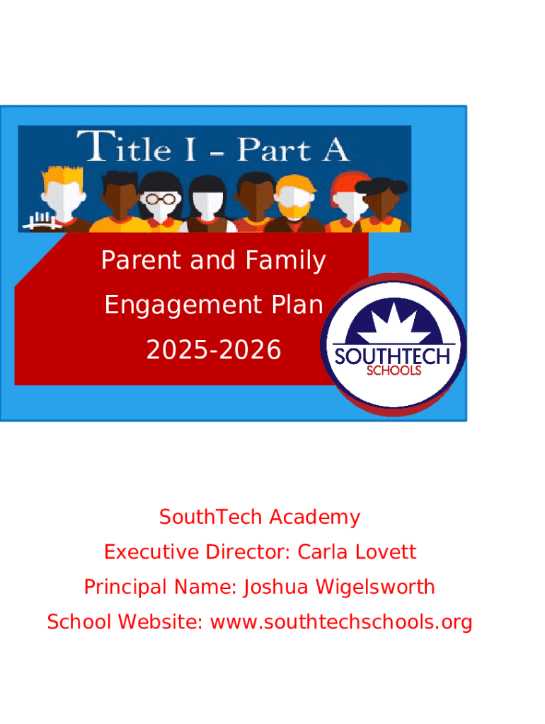 LEA-School Parent and Family Engagement Policy Template Doc Template ...