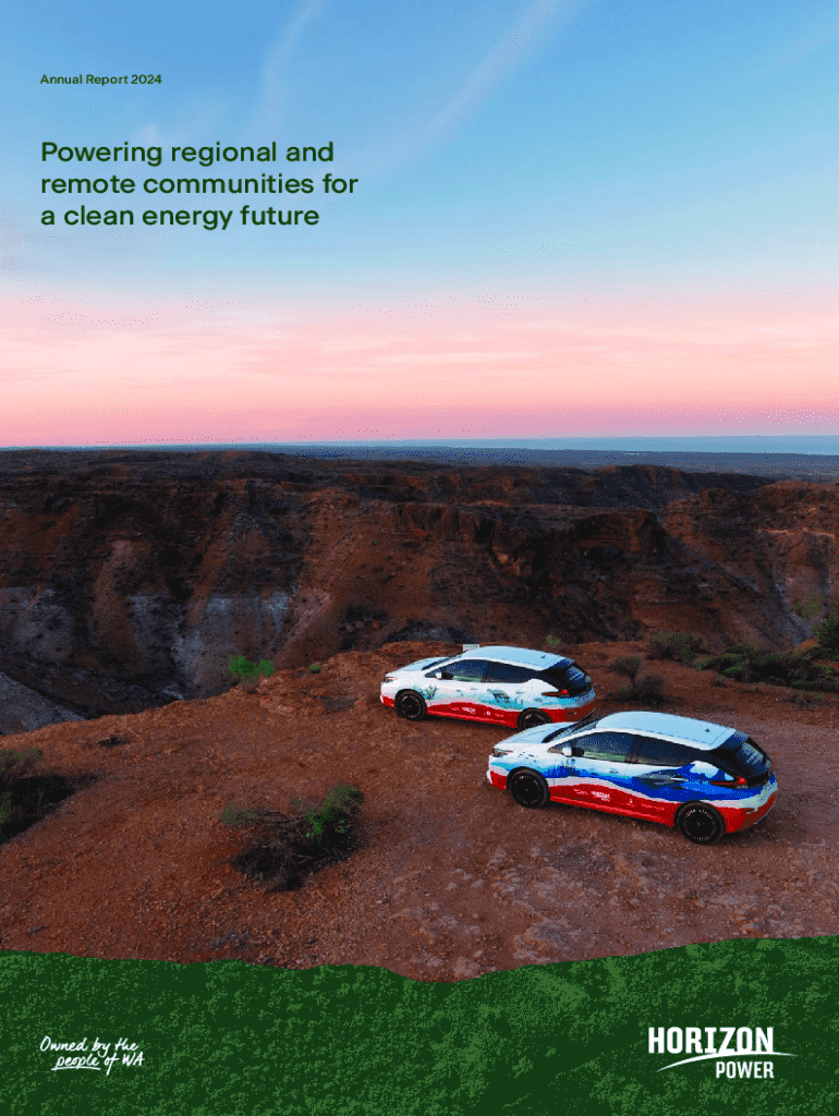 Fillable Online Horizon Power Annual Report 2024 Fax Email Print - pdfFiller