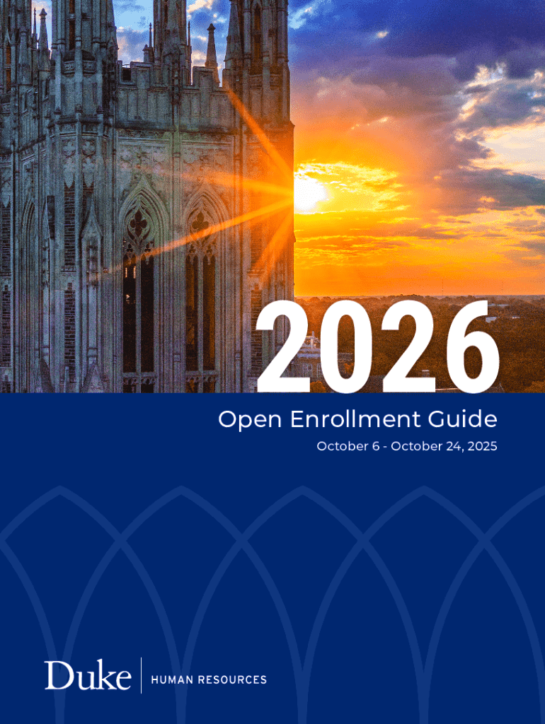 Fillable Online Open Enrollment Guide Fax Email Print - pdfFiller