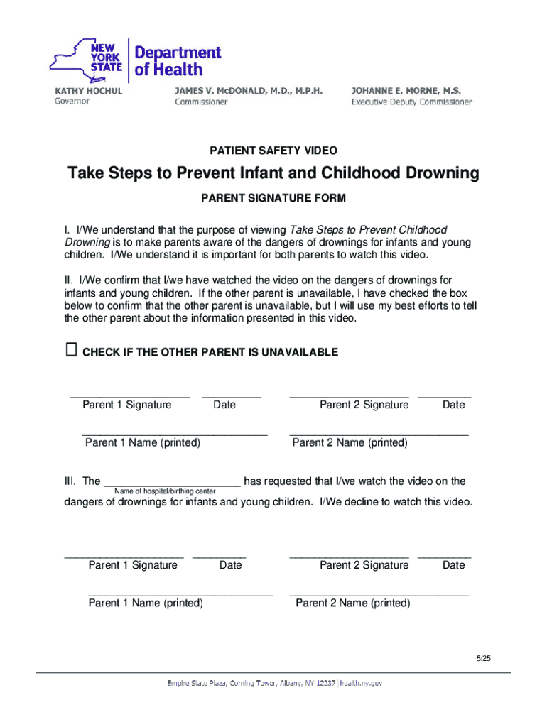 Fillable Online Patient Safety Video Fax Email Print - pdfFiller