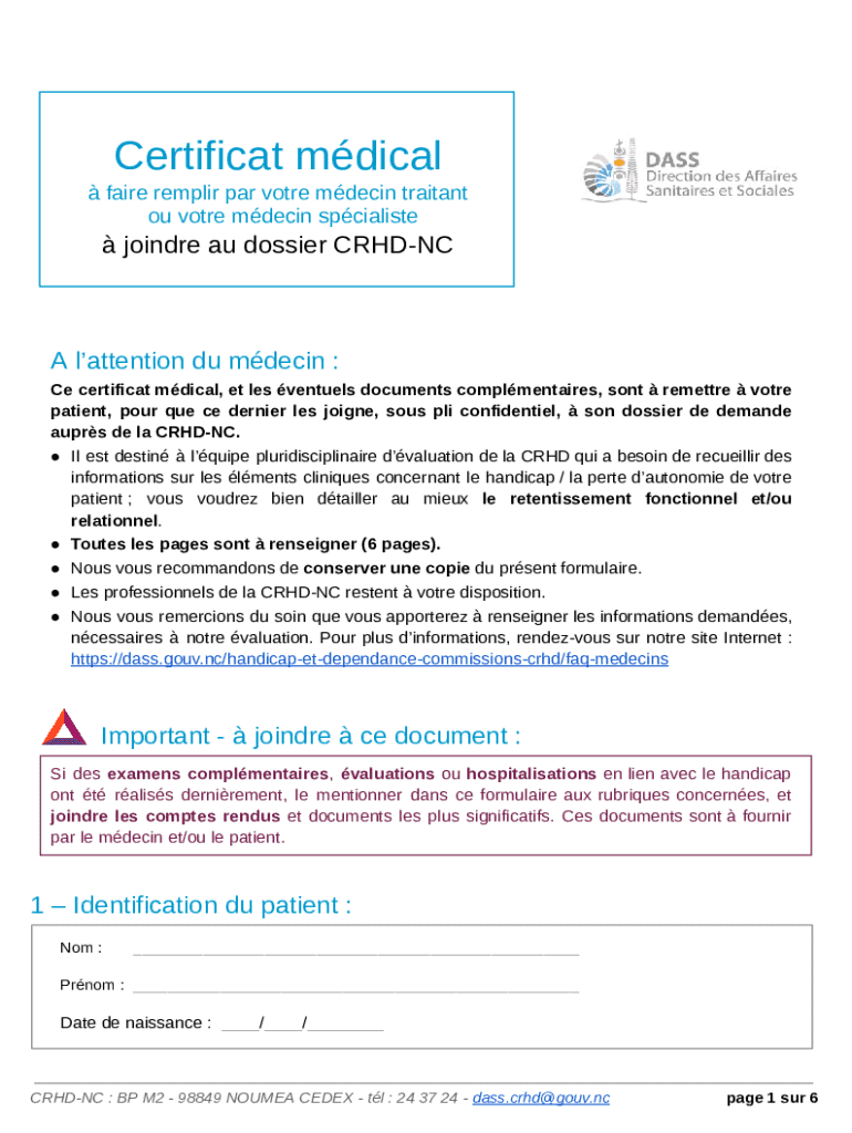 Remplissable en ligne Certificat Médical Fax Email Imprimer - pdfFiller