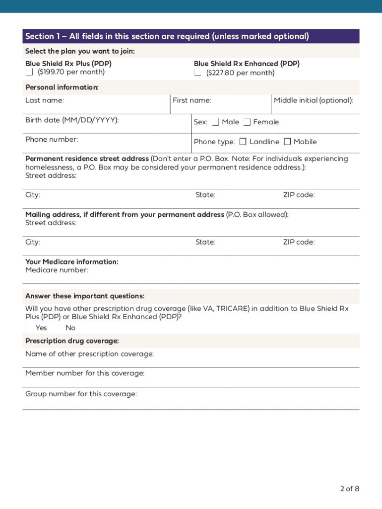 Fillable Online 2026 Individual Enrollment Request Form Fax Email Print - pdfFiller