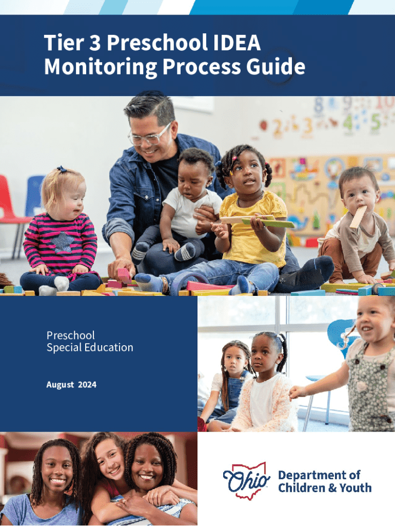 Fillable Online Tier 3 Preschool Idea Monitoring Process Guide Fax ...