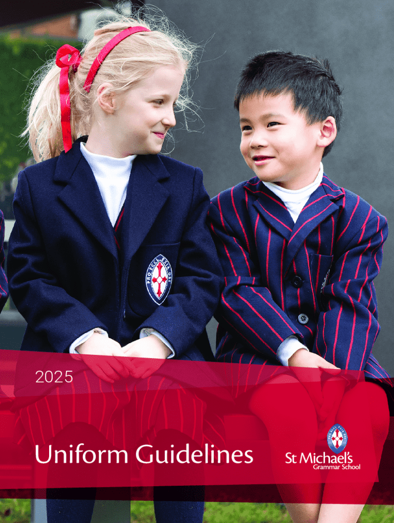 Fillable Online St. Michael Dress Code and Uniform Information 2024 ...