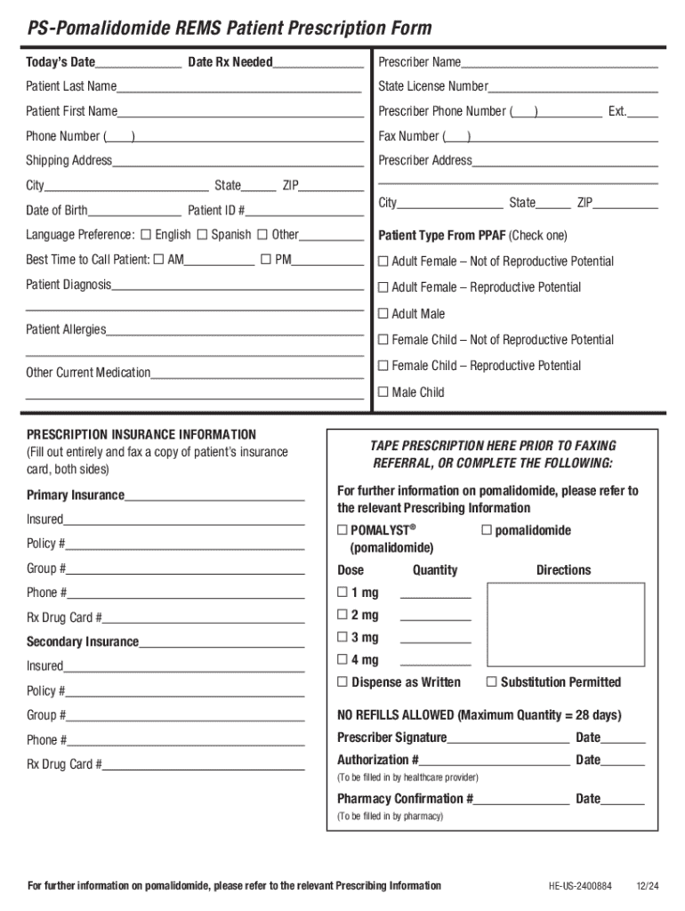Fillable Online Patient Guide to Risk Evaluation and Mitigation ...