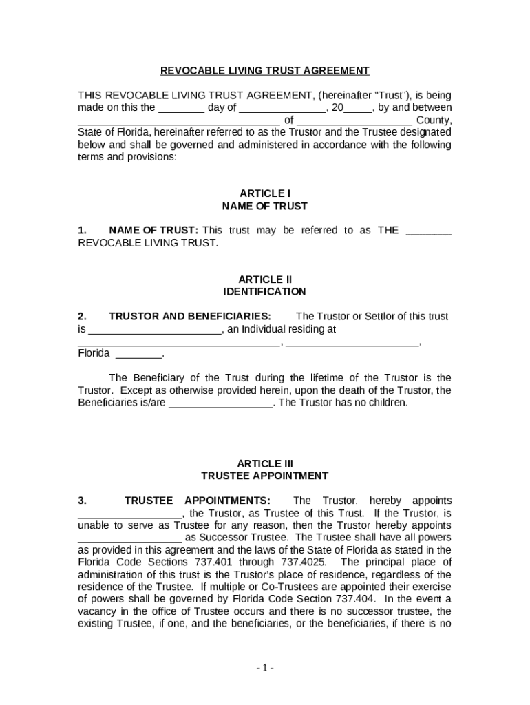 Fillable Online Florida Code Sections 737 Fax Email Print - pdfFiller