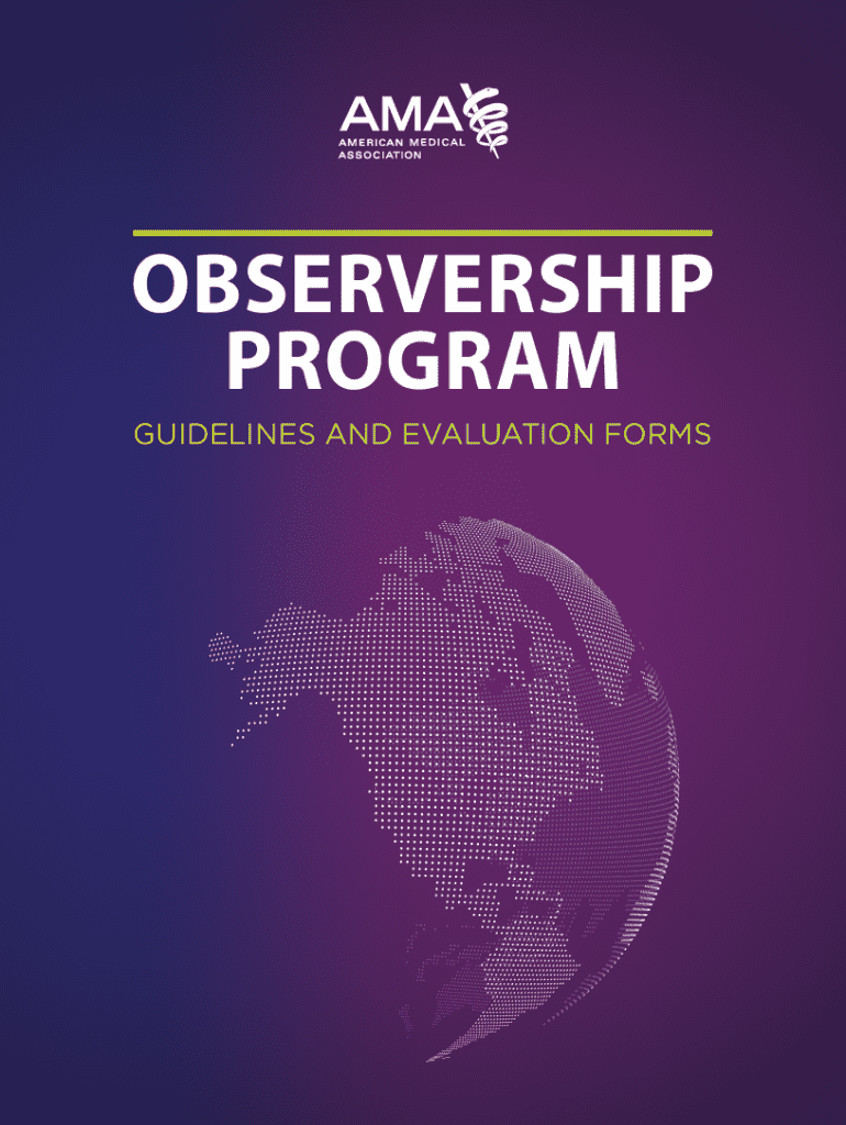 Fillable Online International medical graduates (IMGs) observership ...