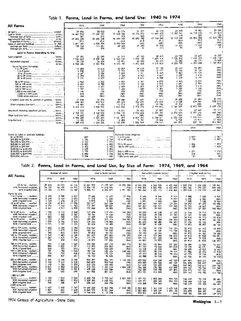Fillable Online Class 1 to 5 data by size of farms also indicate there are ... Fax Email Print ...