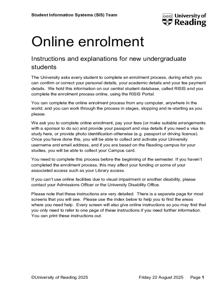 Fillable Online What is a student information system (SIS)? What are some ... Fax Email Print ...